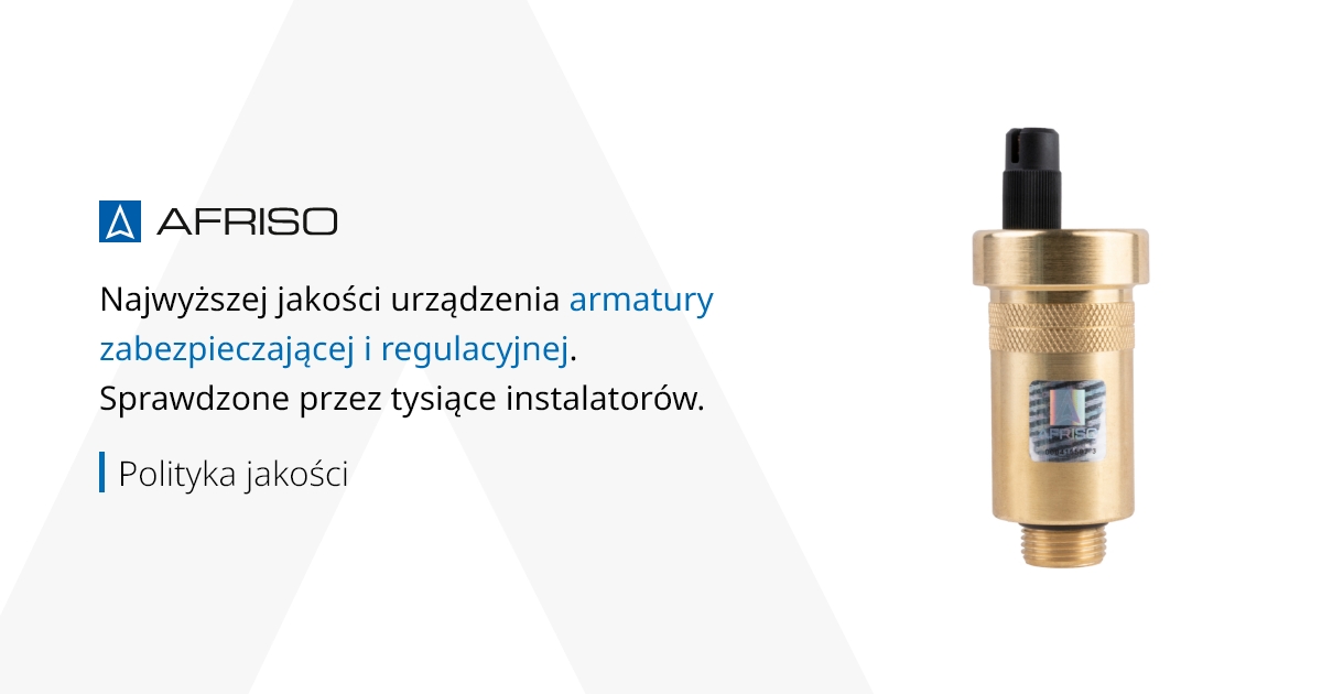 Polityka jakości - AFRISO.pl